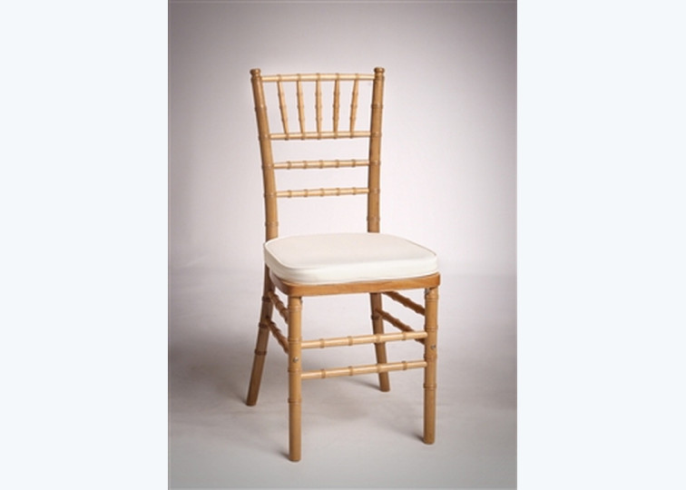Natural Wood Chiavari Chair - Alexis Party Rental