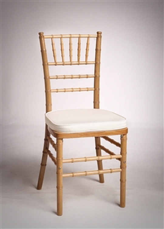 Natural Wood Chiavari Chair - Alexis Party Rental